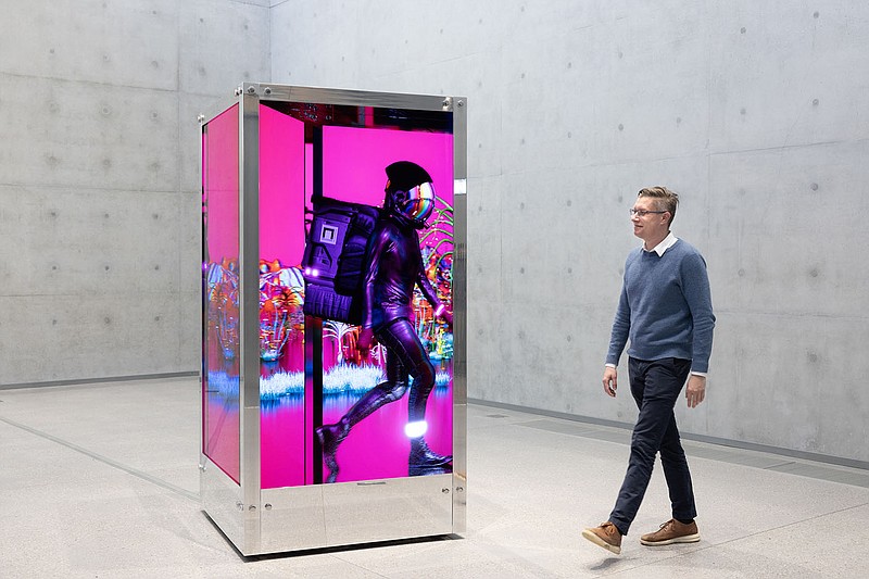 Unique kinetic sculpture by Beeple on show through 2023 at Crystal ...