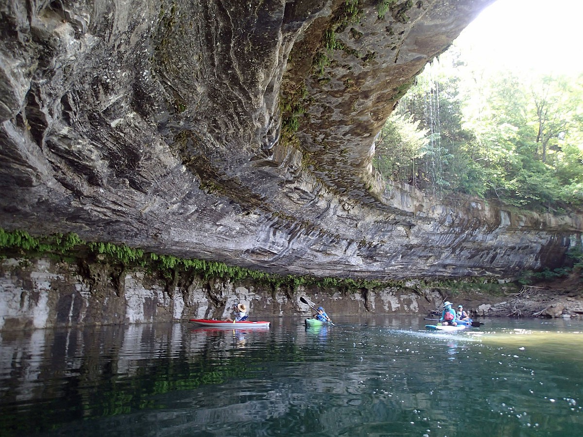 Beaver Lake waterfall accessible only by water | Northwest Arkansas ...