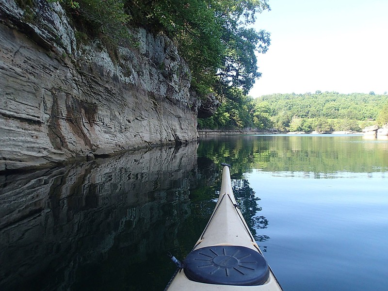 Beaver Lake waterfall accessible only by water | Westside Eagle Observer