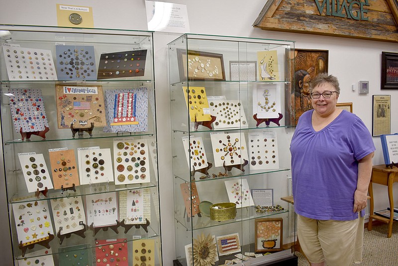 NWA Heritage Button Club founder discusses exhibit on display at Bella ... NWA Heritage Button Club founder discusses exhibit on display at Bella ...