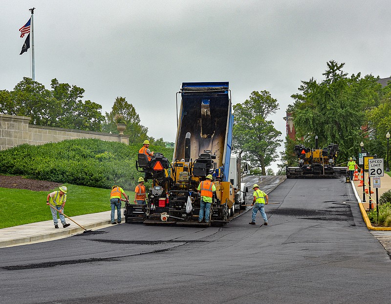 Capitol drive repairs delayed by rain | Jefferson City News Tribune