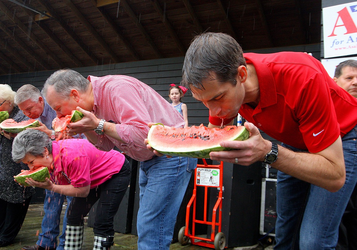 Remember when all those politicians chomped Hope watermelon in the rain ...