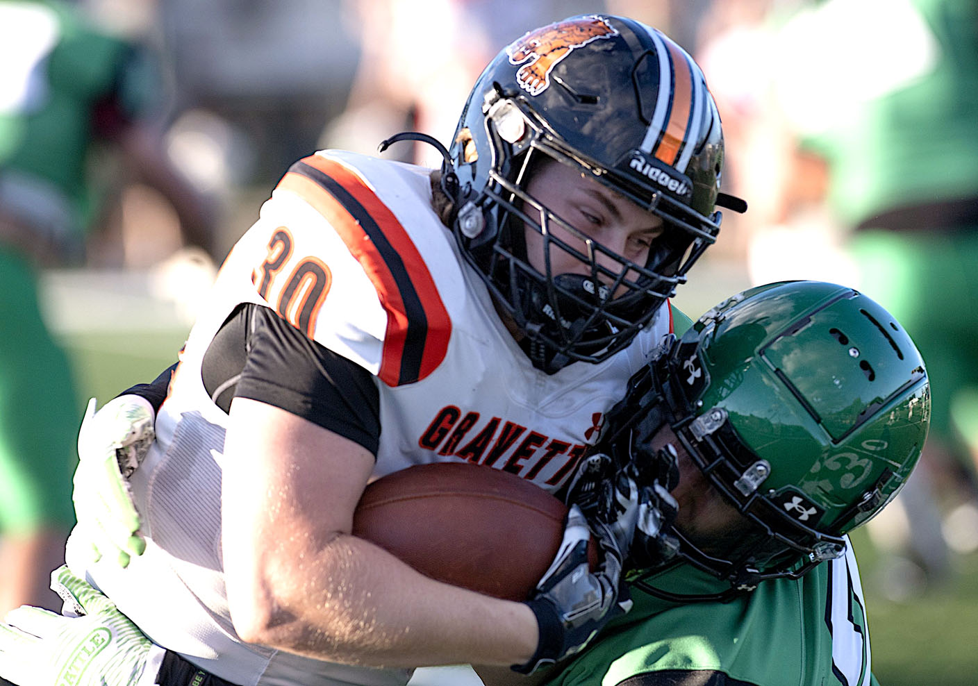 Gravette uses two quarterbacks successfully during scrimmage against ...
