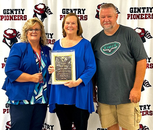Gentry School Board honors teachers, employees at August meeting ...