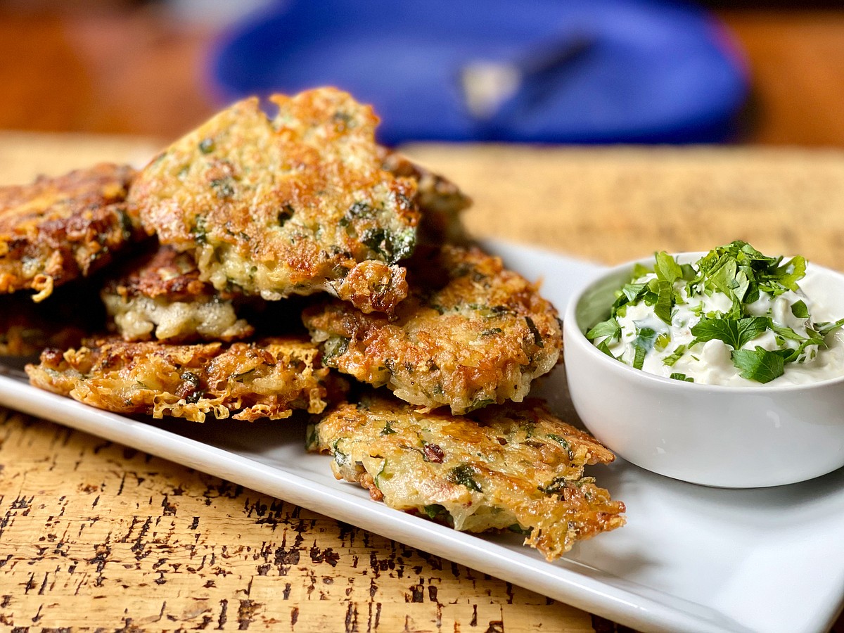 FRONT BURNER: Cheesy, herbaceous rice cakes make clever use of ...