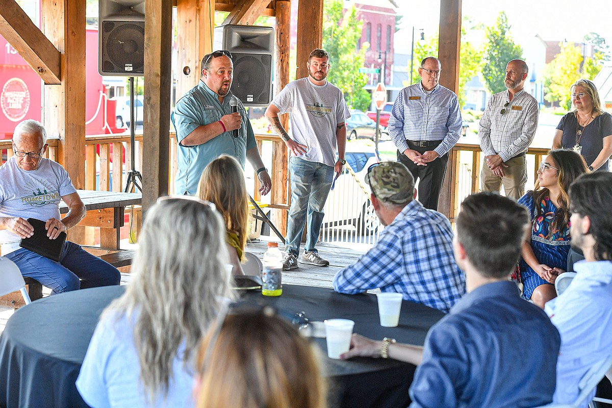 Alma city officials celebrate state Downtown Network community status ...