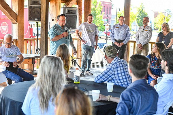 Alma city officials celebrate state Downtown Network community status ...