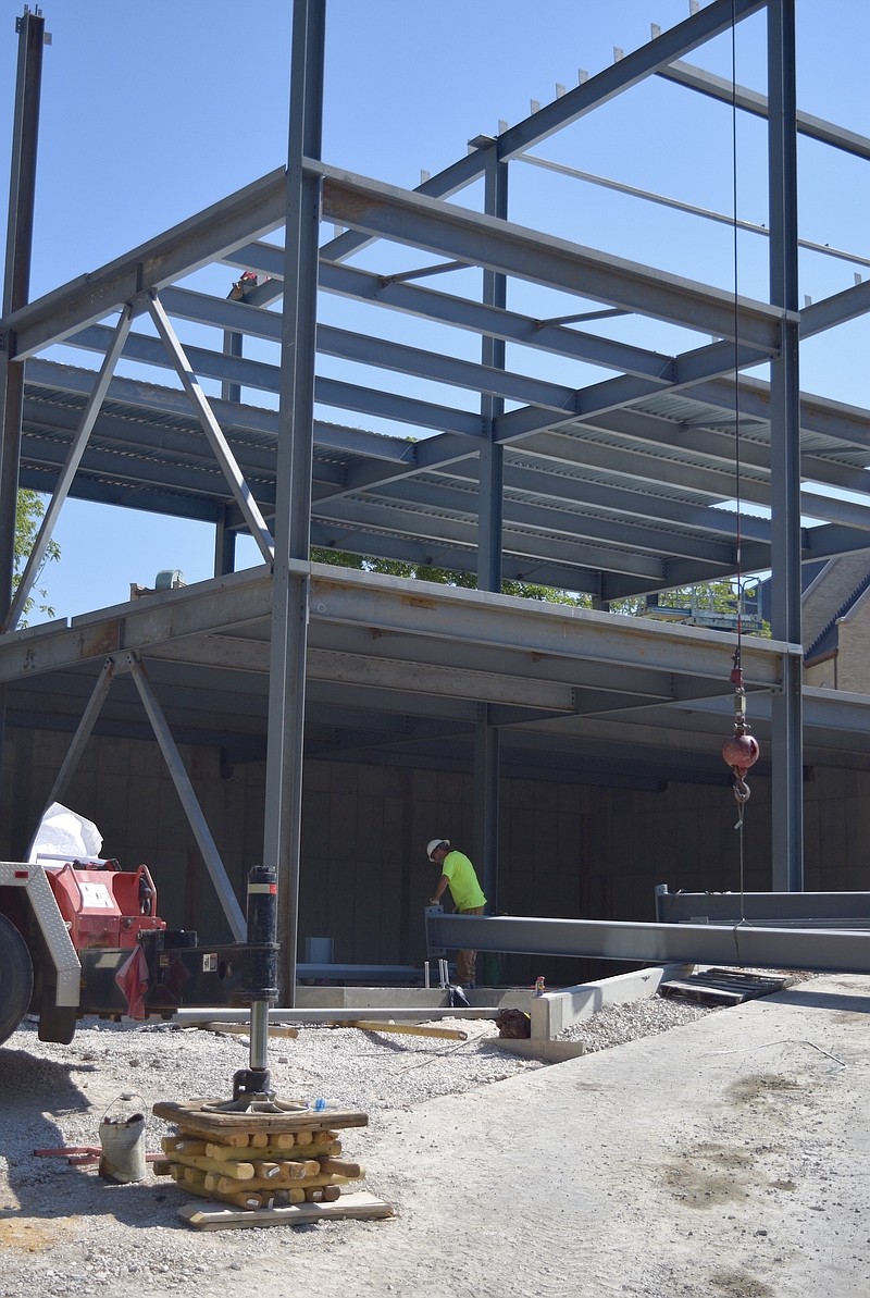 WATCH | Steelwork begins on new ASMSA admin building | Hot Springs ...