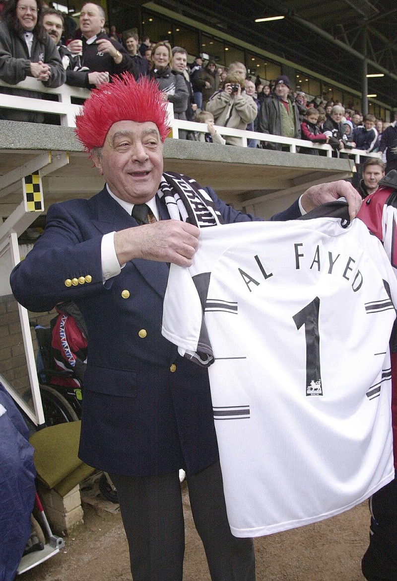 Former Harrods owner Mohamed Al Fayed, whose son died in car crash with ...