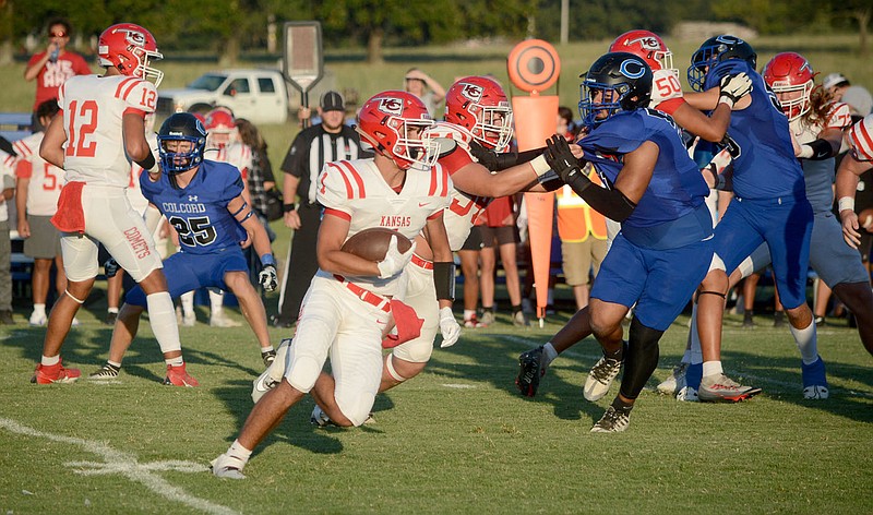 Kansas ends Colcord’s winning streak | Siloam Springs Herald-Leader