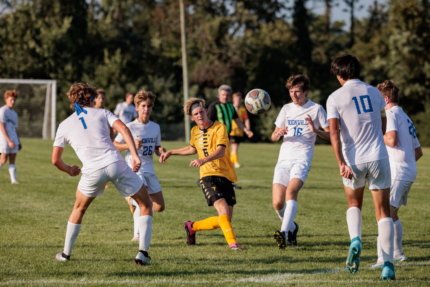 Fulton boys soccer shuts out district opponent Boonville | Fulton Sun