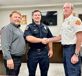 Firefighter Travis Harp promoted to lieutenant | Westside Eagle Observer