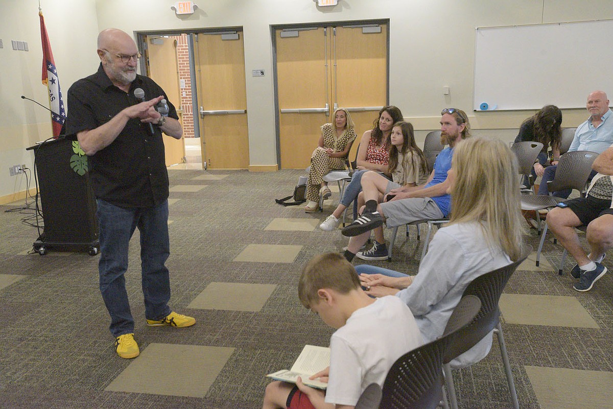 NYTimes Bestselling author Roland Smith encourages young people with ...