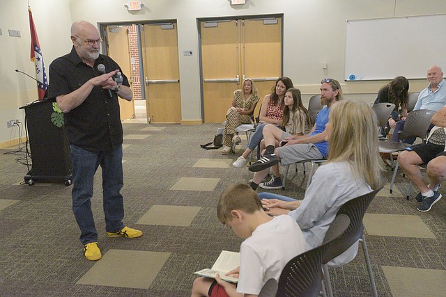 NYTimes Bestselling author Roland Smith encourages young people with ...