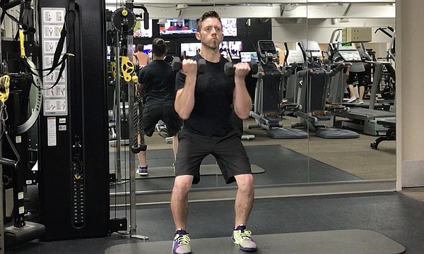 Low-impact Dumbbell Uppercut delivers heart-pounding, knee-safe workout ...