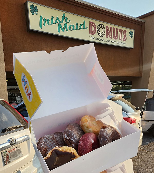 River Valley Eats: Kat Robinson says come early to Irish Maid Donuts ...