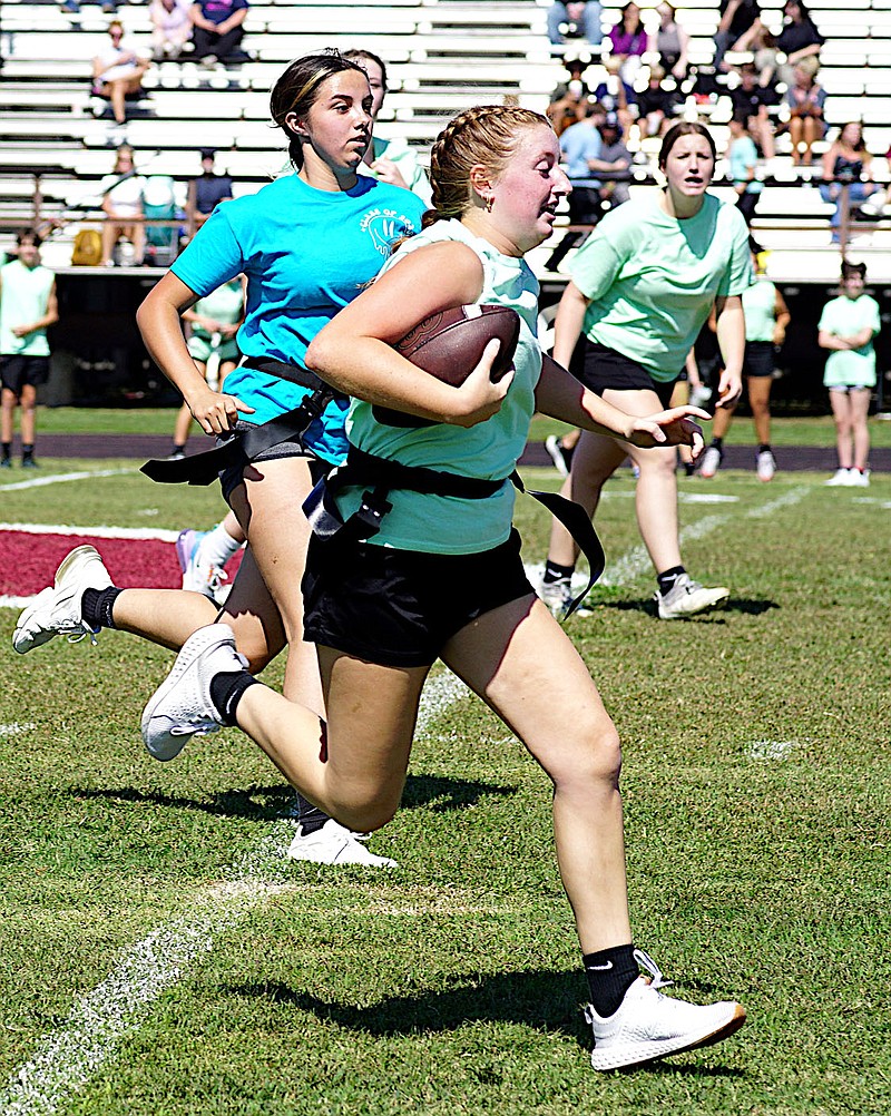 Senior girls win Powder Puff championship, again | Westside Eagle Observer