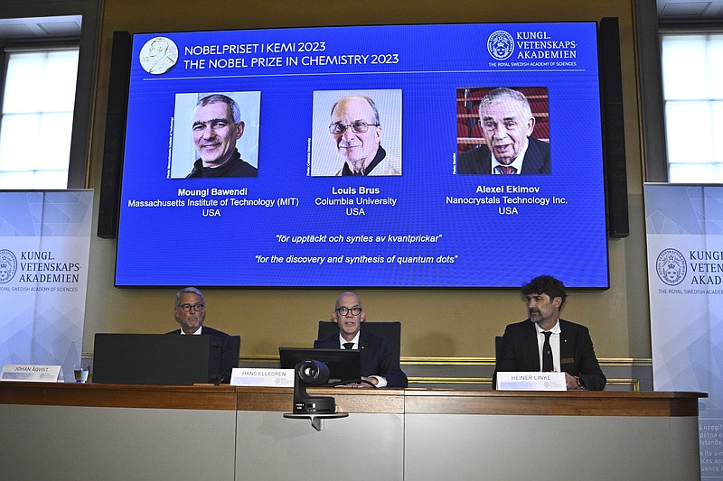 3 scientists given Nobel Prize in chemistry for particle work ...