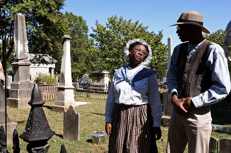 Students at Parkview High School portray the first living character in ...