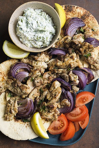Take Greek souvlaki off rotating spit for weeknight cooking | Jefferson ...