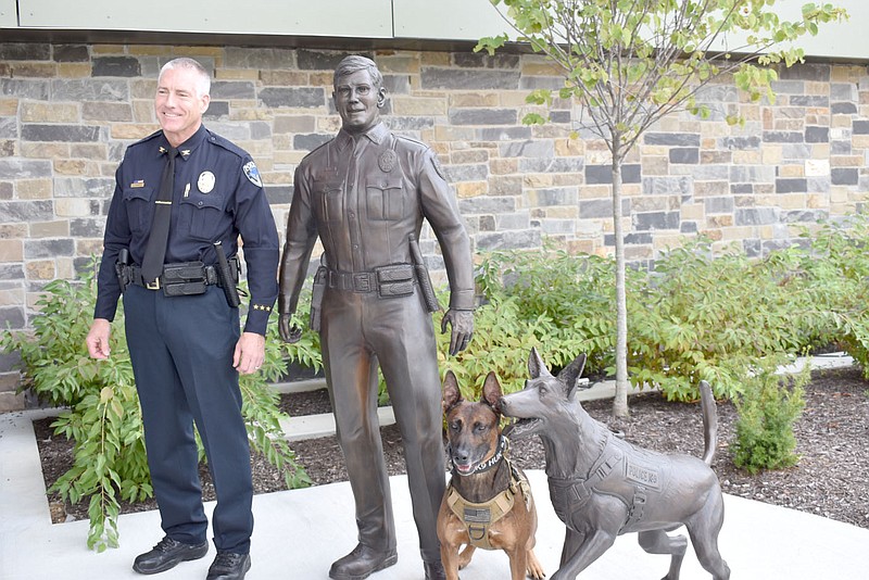 Statues dedicated at Public Safety Building in Bella Vista | Northwest ...