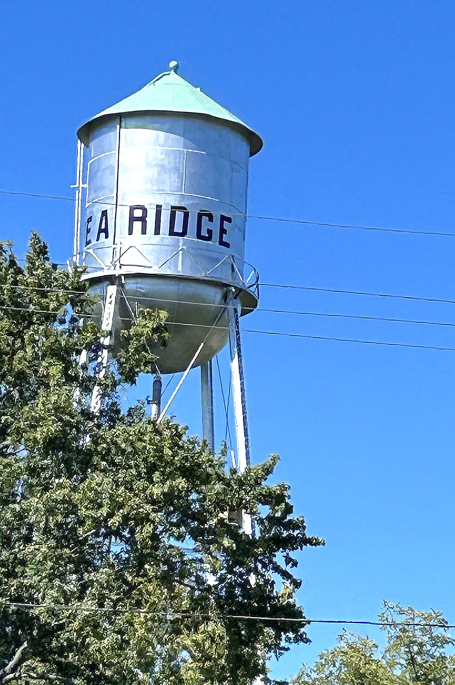 Old water tower refurbished | Pea Ridge Times