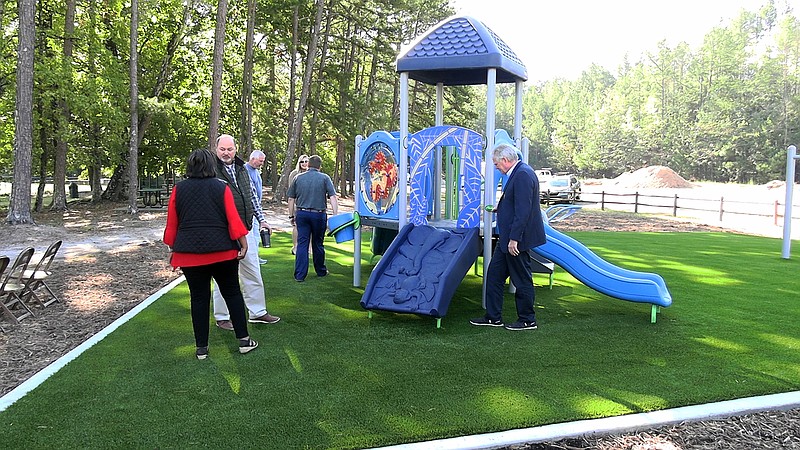 WATCH | City dedicates playground structure at Linden Park | Hot ...