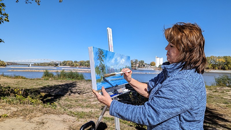 Open air artists capture Capital City landscapes | Jefferson City News ...