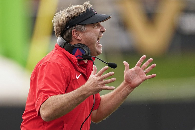 Georgia players insist streak adds no extra stress | Northwest Arkansas ...