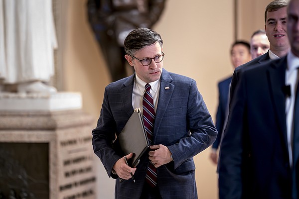 House Speaker Mike Johnson led passage of Israel aid, but the hard part ...
