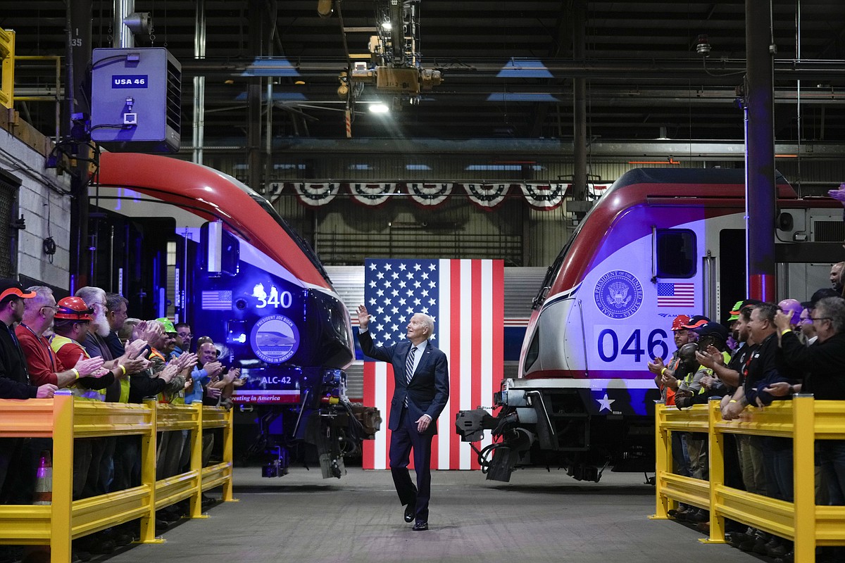 ‘Amtrak Joe’ Biden promotes $16B for passenger rail projects | Fulton Sun