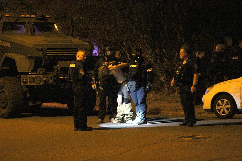 Man Arrested After Standoff For Allegedly Attacking Neighbor With