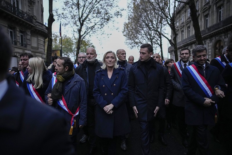 Thousands at marches back Jews in France | Northwest Arkansas Democrat ...