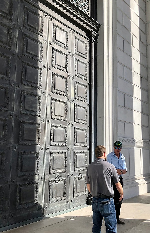 Capitol bronze door restoration moving forward | Jefferson City News ...
