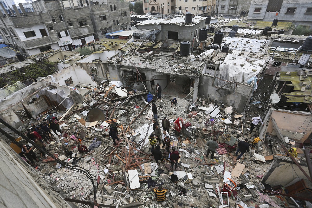 Israel searches for traces of Hamas in raid of key Gaza hospital ...