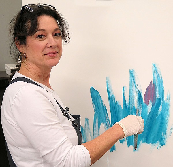 Gentry artist opens art studio and gallery on Main Street | Westside ...