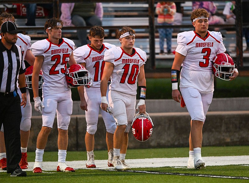 PREP FOOTBALL: Mansfield stays alive in Class 3A playoffs with goalline ...