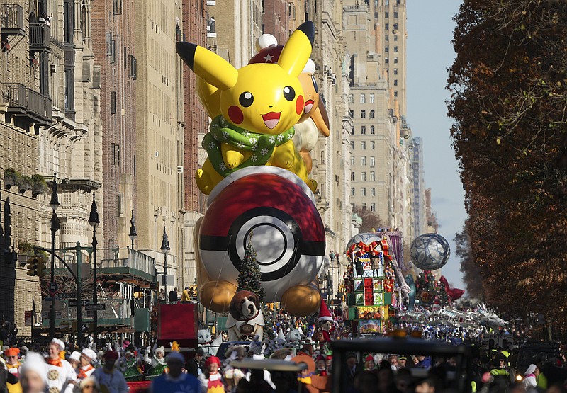 Macy’s parade ushers in holiday season in New York | Hot Springs ...