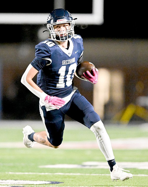 PREP FOOTBALL: Mackey’s pick six sparks Greenwood to win over Pulaski ...