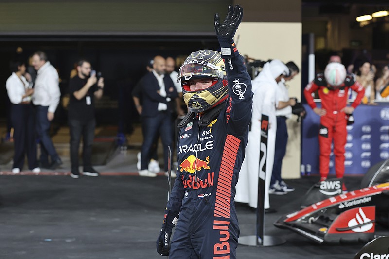 F1 champion Verstappen takes pole position for season-ending Abu Dhabi ...