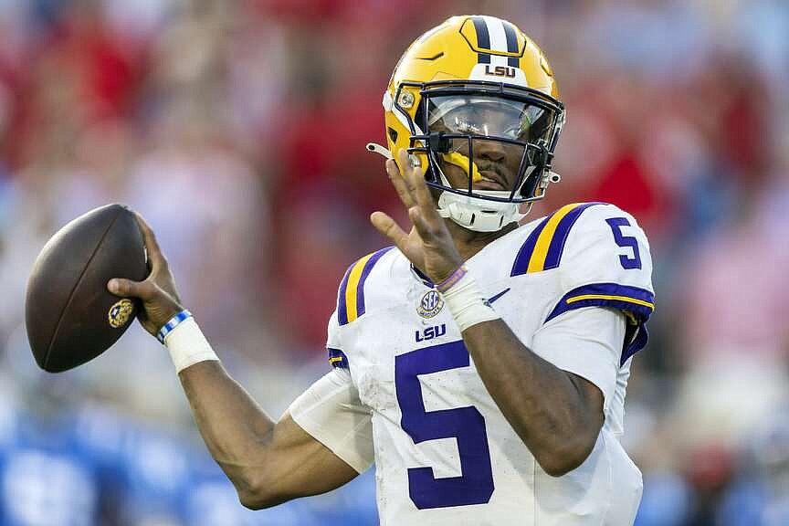 LSU’s Daniels wins top QB award | The Arkansas Democrat-Gazette ...