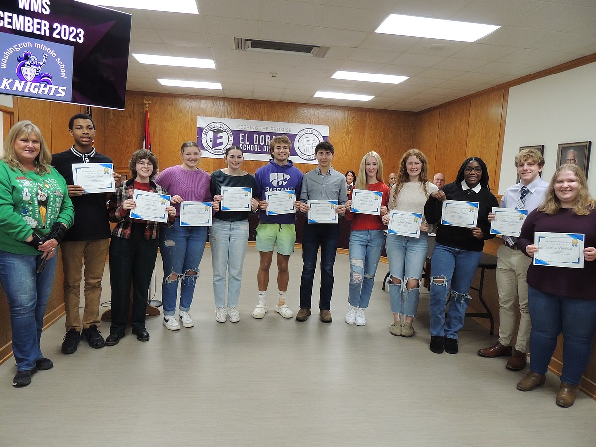 El Dorado School District celebrates students for National Recognition ...
