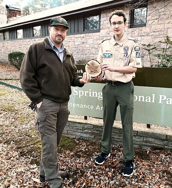 NPS employee honored for support of local scouting | Hot Springs ...