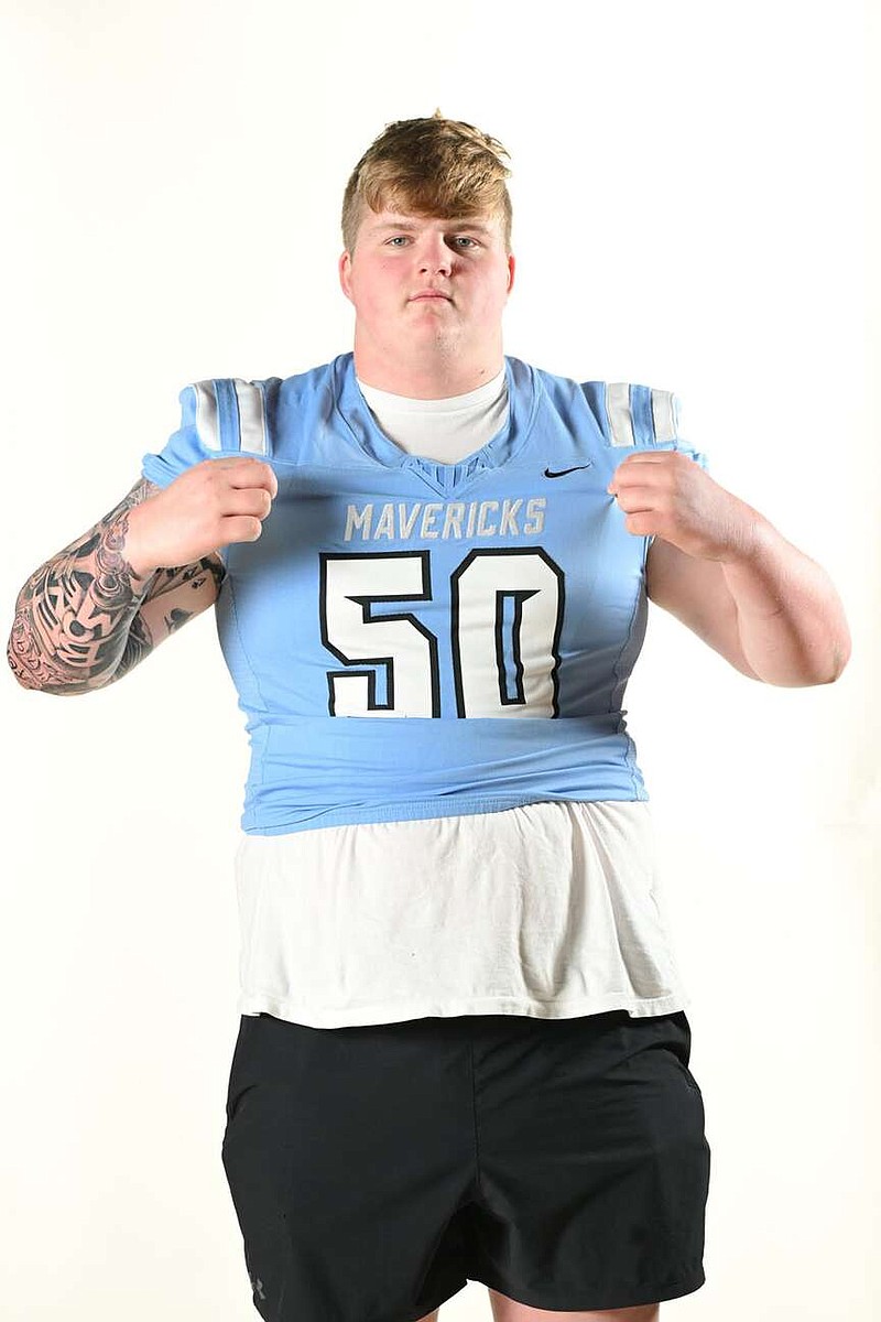 ALL-RIVER VALLEY: Fort Smith Southside lineman Kobe Branham a force up ...