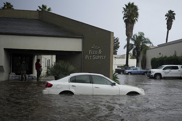 Pacific storm dumps heavy rains, unleashes flooding in California ...