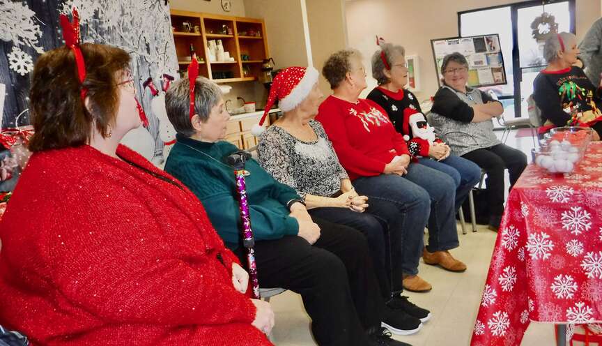 Senior Center guests enjoy Christmas party | Westside Eagle Observer