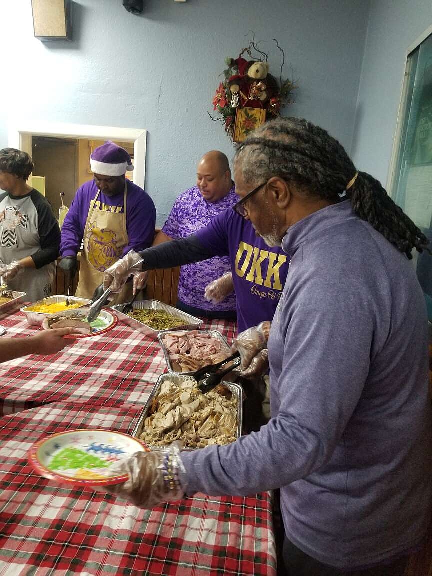 Omega Psi Phi DKK Chapter Provide Christmas Dinner For Children At OCC omega-psi-phi-dkk-chapter-provide-christmas-dinner-for-children-at-occ