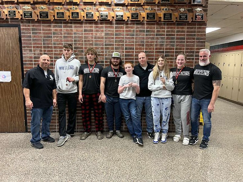 South Callaway boys wrestler Benningfield places second in Marshall ...