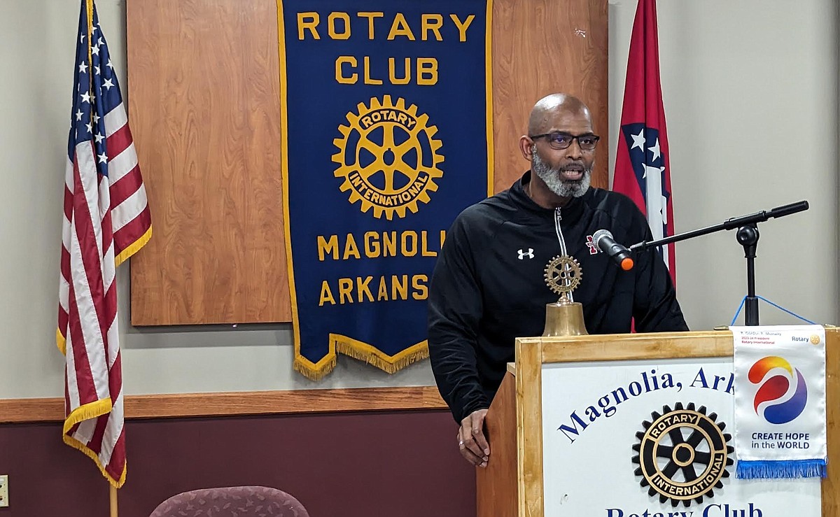 Donnell Ford speaks about the importance of mentorships at Rotary Club ...