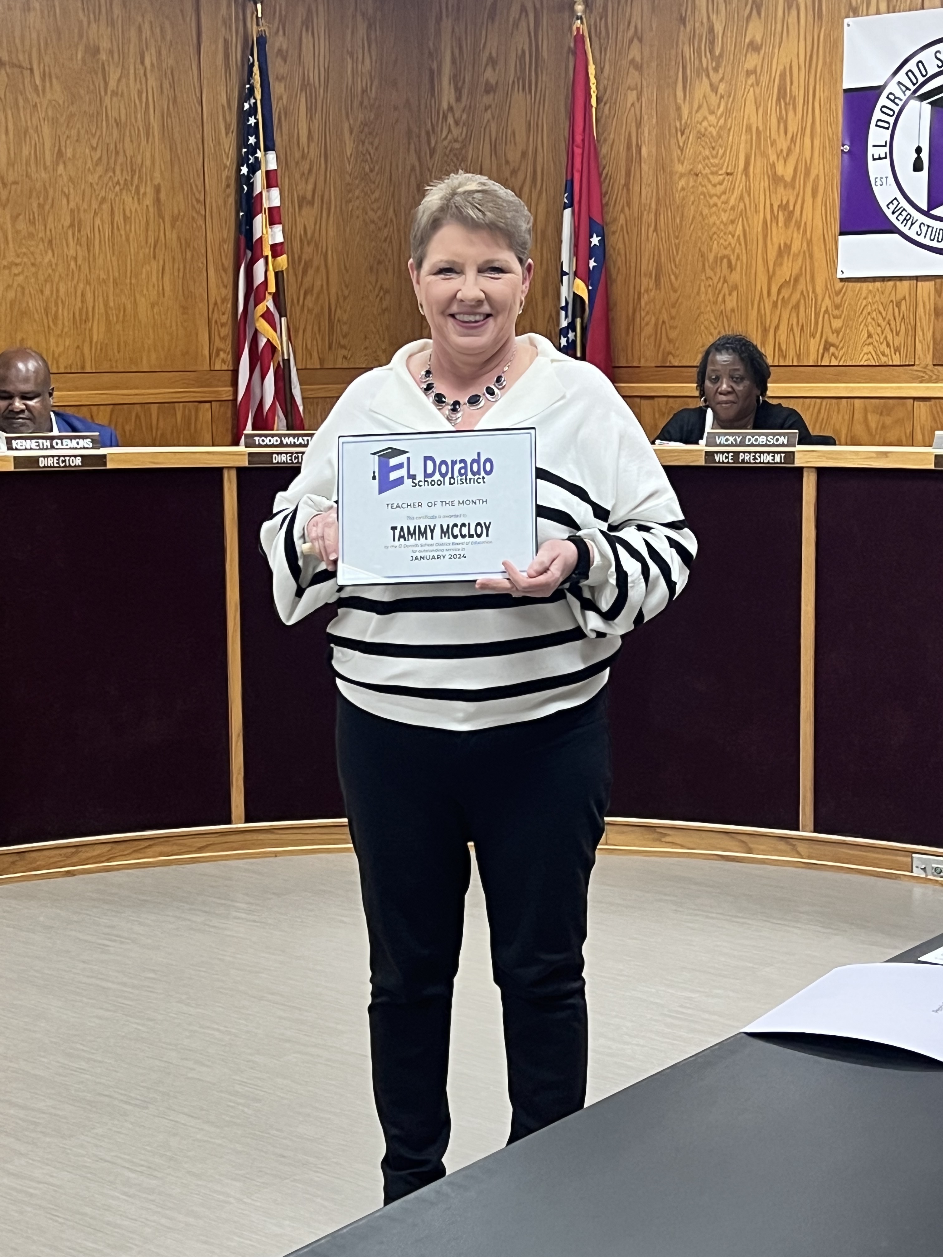 Superintendent updates El Dorado School District board on completed ... Superintendent updates El Dorado School District board on completed ...